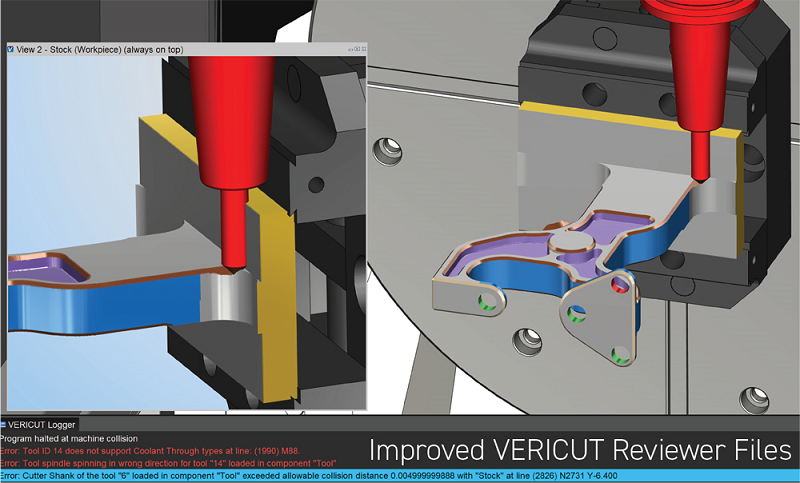 Simulación de máquinas y procesos de mecanizado CNC con el software VERICUT